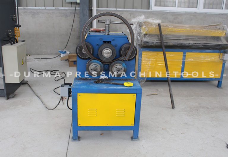 Electric angle steel flange rolling machine Durmapress
