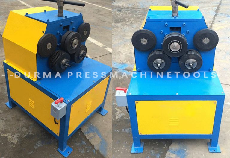 Electric angle steel flange rolling machine Durmapress