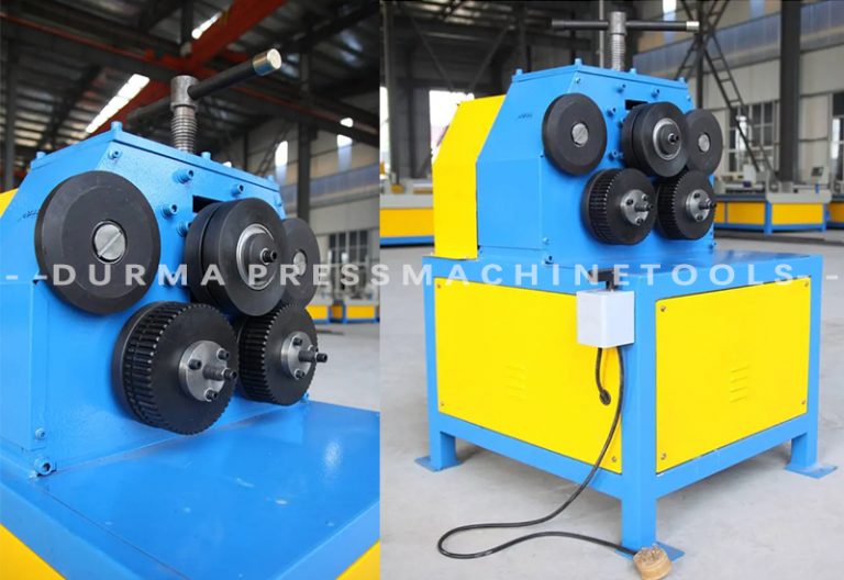 Electric angle steel flange rolling machine Durmapress