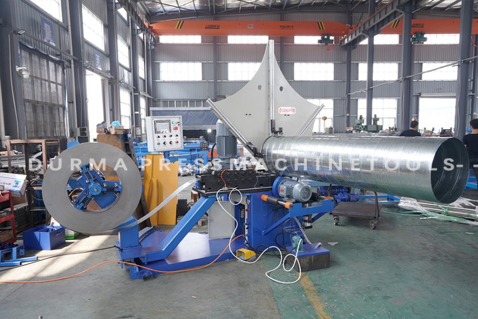 Automatic Spiral Duct Forming Machine for HVAC Manufacturing