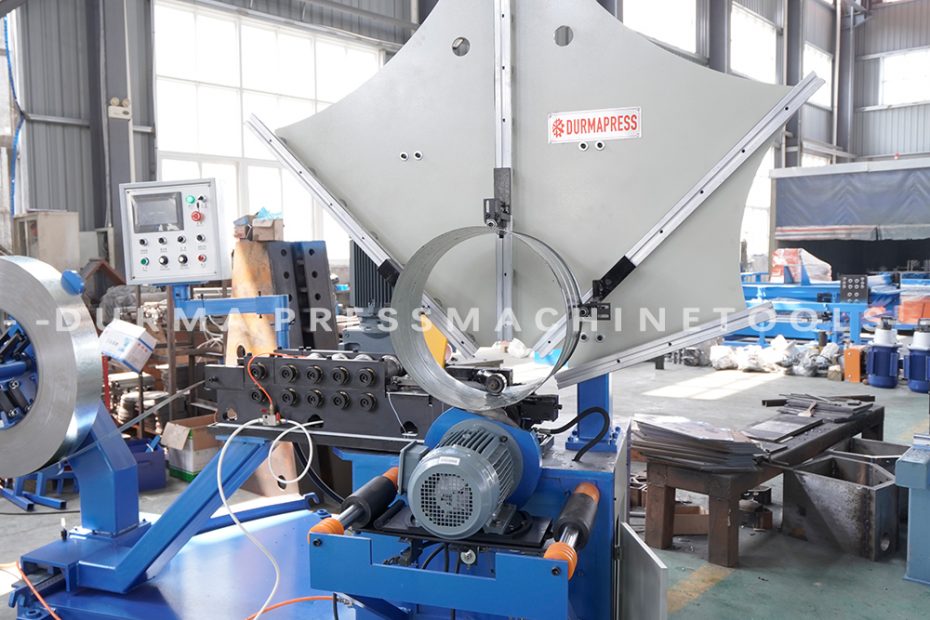 Automatic Spiral Duct Forming Machine for HVAC Manufacturing