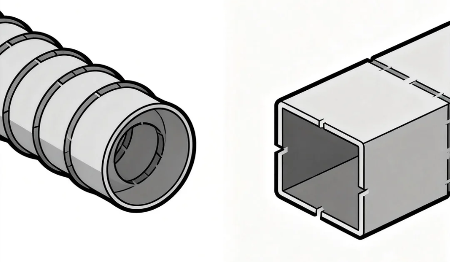 Spiral Duct vs Rectangular Duct: Which One Should You Choose? - Durmahvac